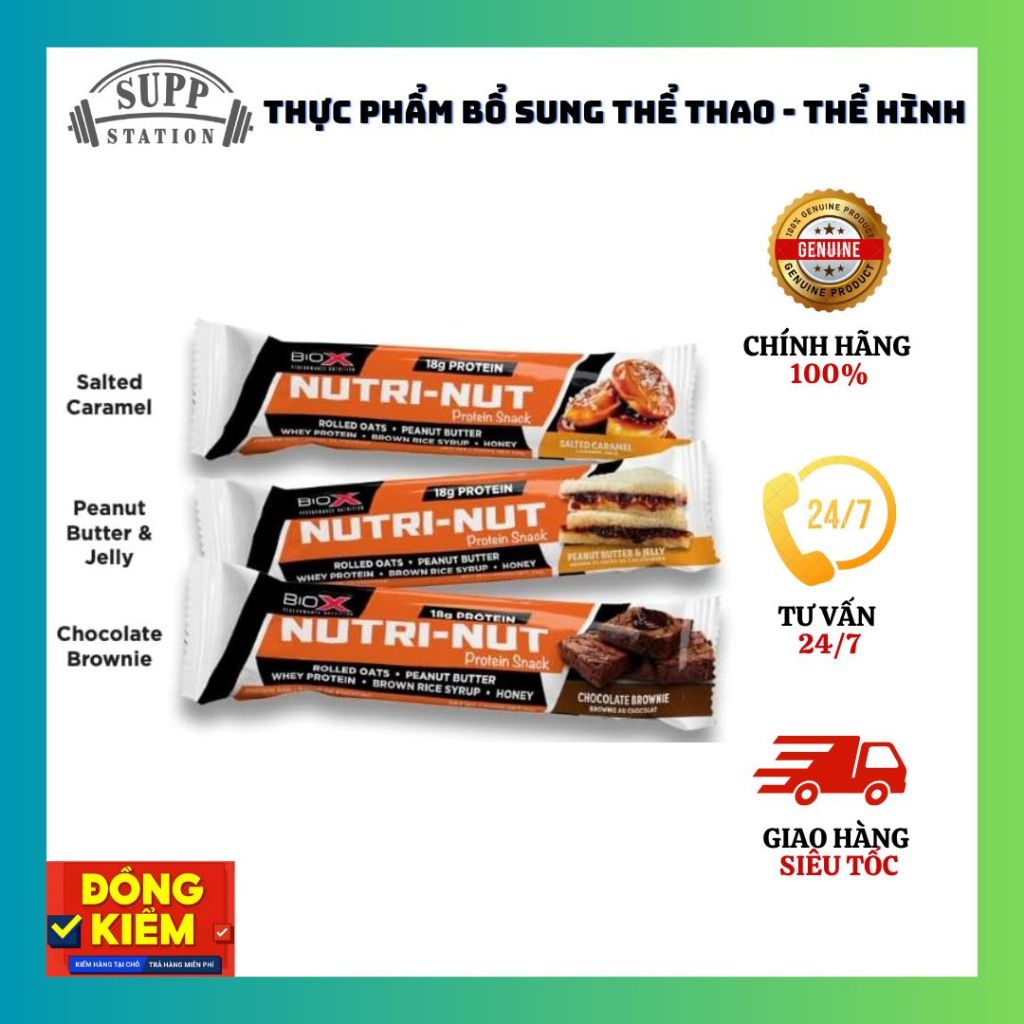 [Genuine] Nutri-nutri Protein SNACK BIOX Cake Bar - Provides Protein ...