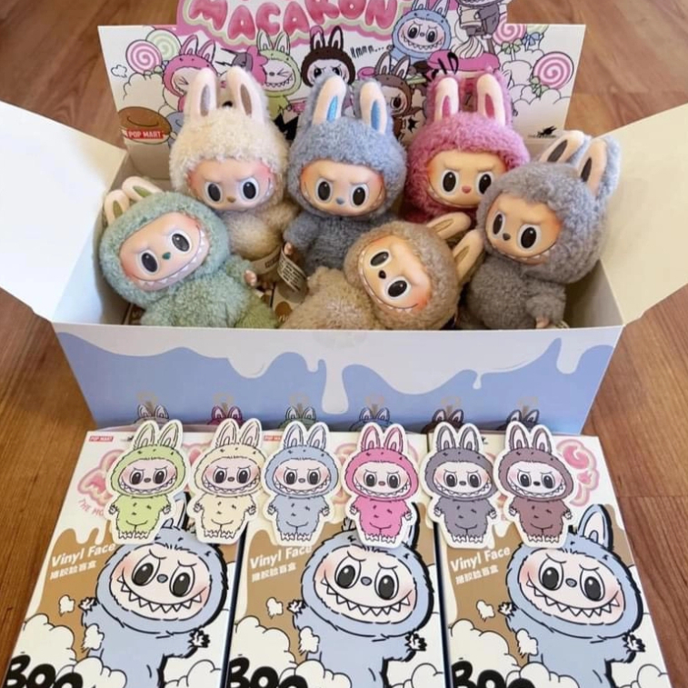 Labubu V1 set of 6 Blind Box boxes - Art Toy Pop Mart The Monster Tasty ...