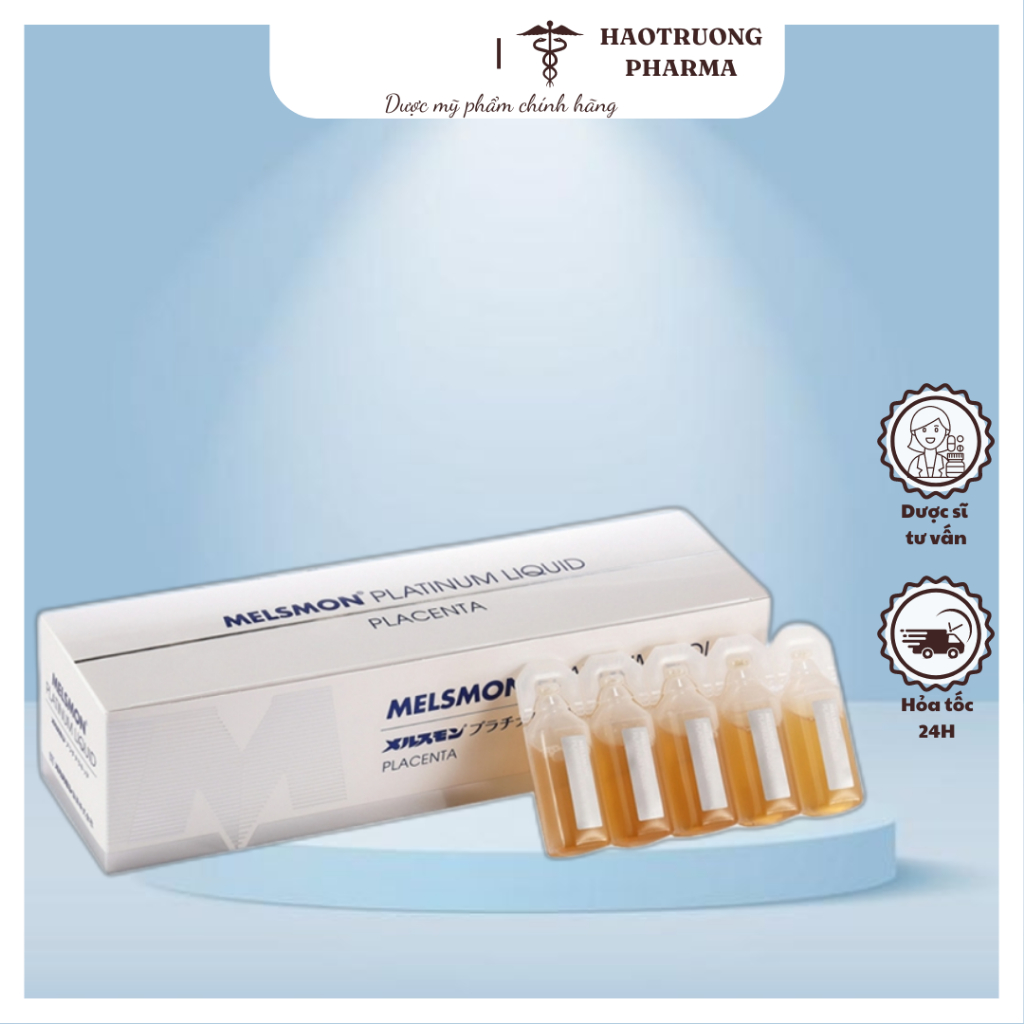 Melsmon Platinum Liquid Placenta anti-aging skin beauty drink 10mlx30 ...