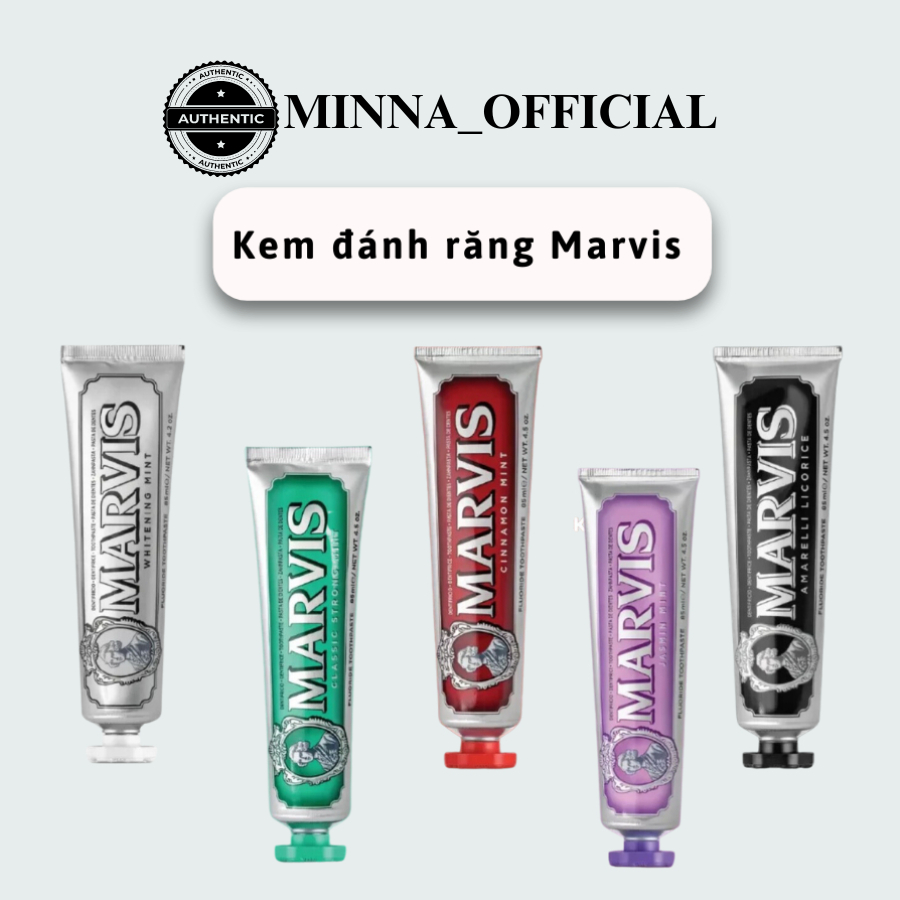 Genuine Italian Marvis toothpaste with all flavors - Helps whiten ...