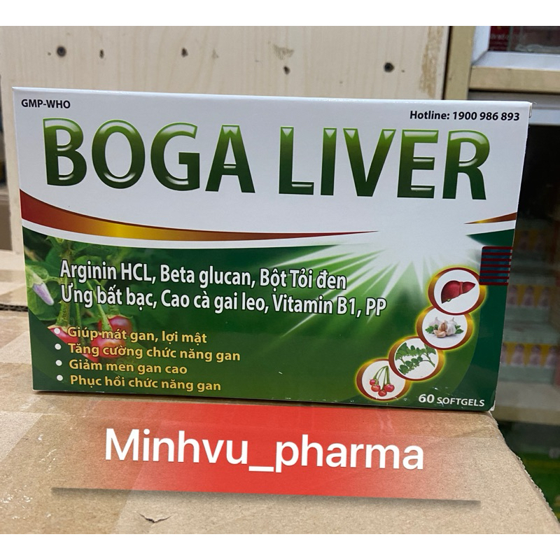 Boga Liver oral tablet ️ cool Liver enzymes to increase Liver Function ...