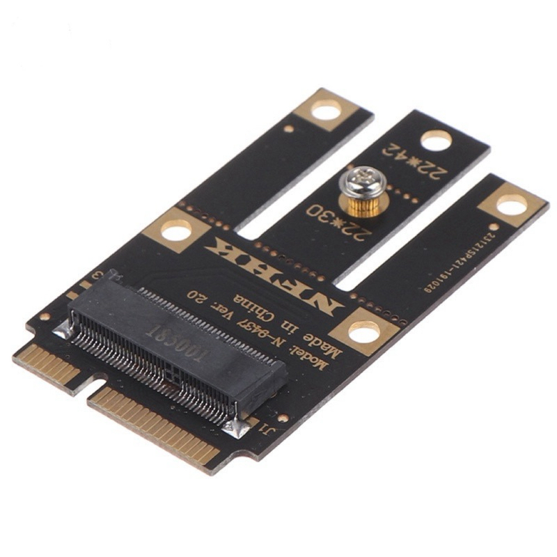 Adapter WiFi Laptop WiFi Card NGFF / M.2 To mini pci-e (mpcie) | Shopee ...