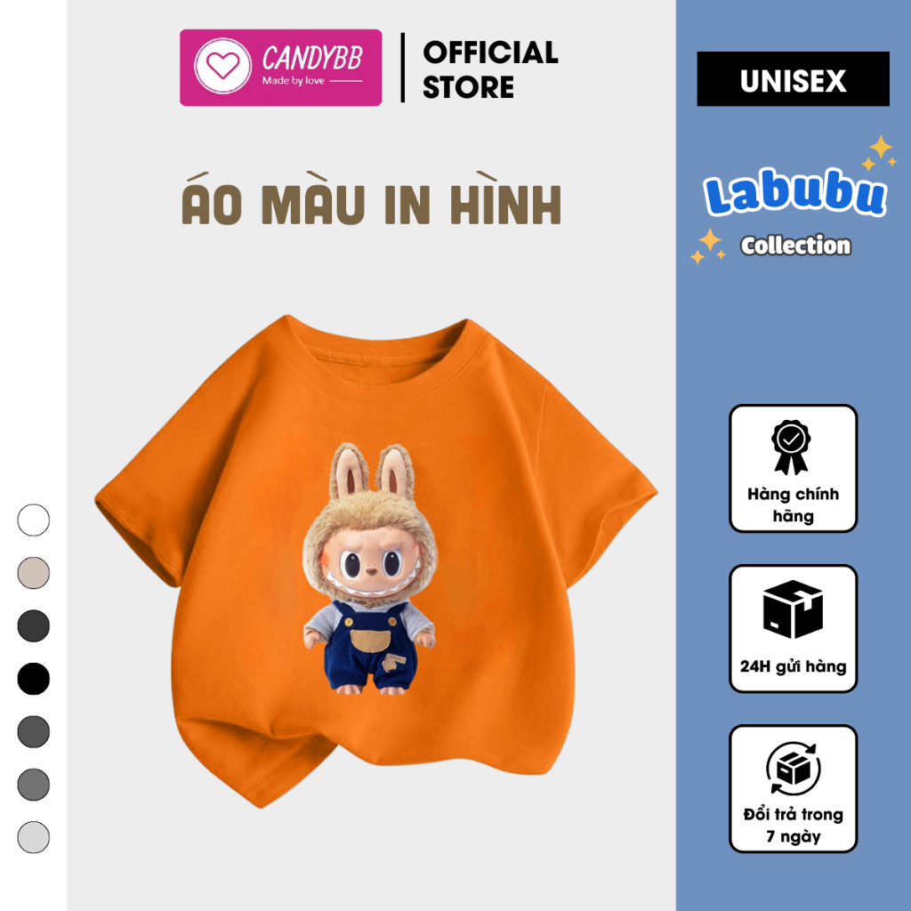 Labubu Rabbit form T-Shirt For Girls, Boys, Parents, unisex Full size ...