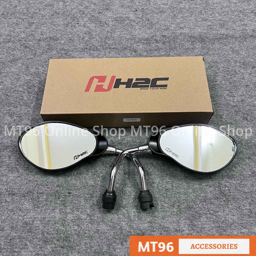 H2C Rearview Mirror (Mirror) Yaz Model Stainless Steel Legs Mounted on ...
