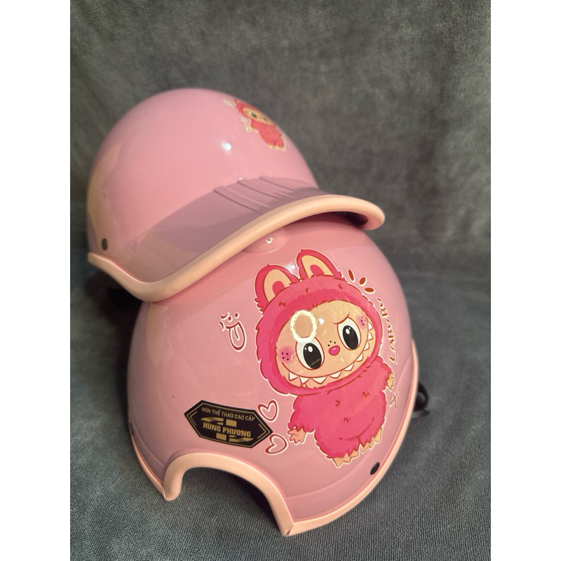 Super Female Labubu Helmet | Shopee Malaysia