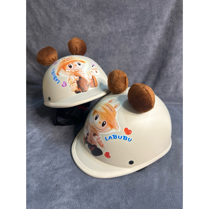 Labubu children's helmet 1-3 years old | Shopee Malaysia