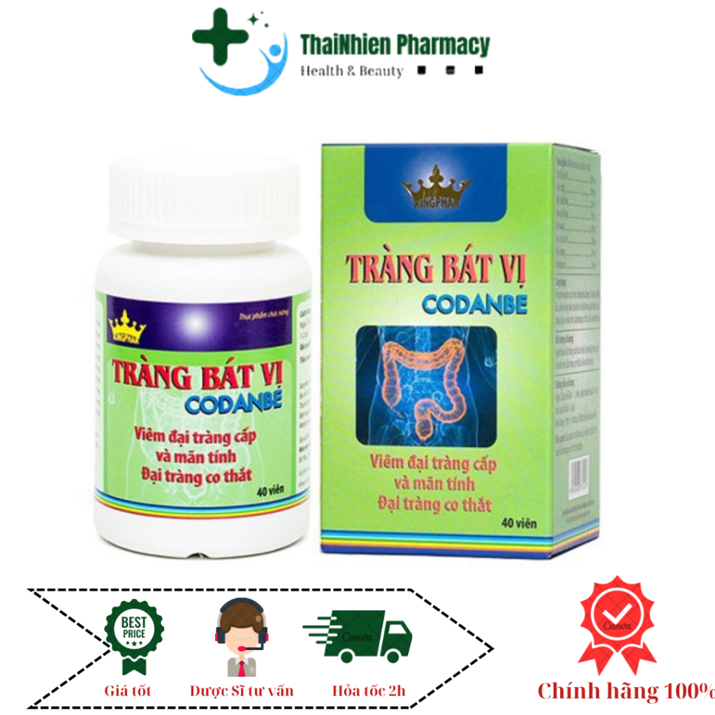 Codanbe Kingphar Trang Bat Vi Pills - Supports improvement of acute and ...