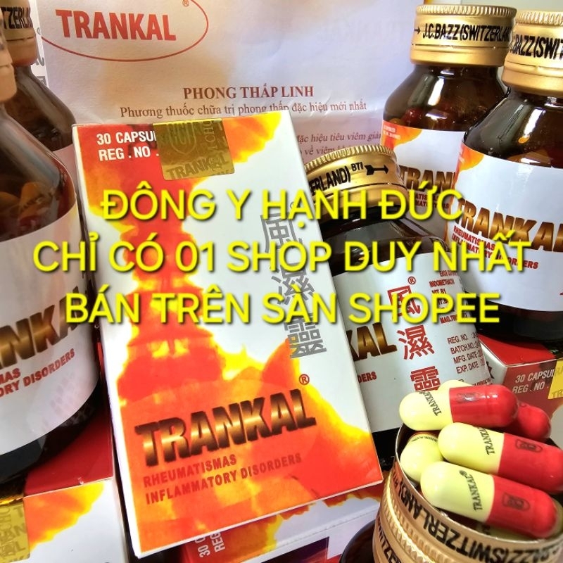 Trankal. Rheumatism. Bone And Joint Support. Connoisseur Bottle Of 30 ...