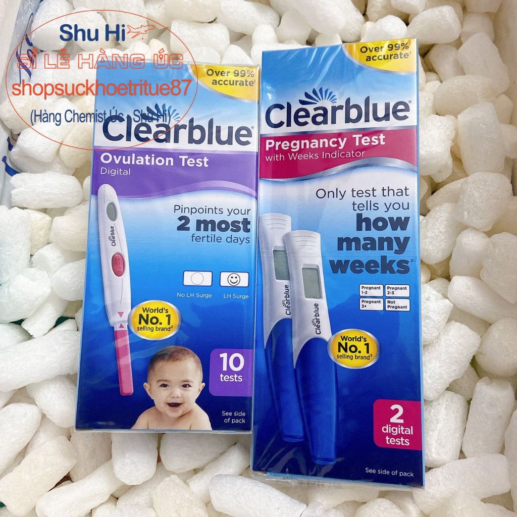 Clearblue 2-step electronic ovulation test, electronic pregnancy test ...