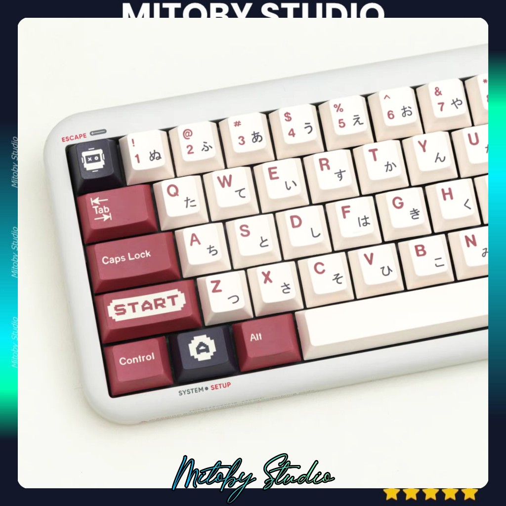 Keycap Classic FC Mechanical Keyboard Mitoby Studio profile XDA Keycap ...