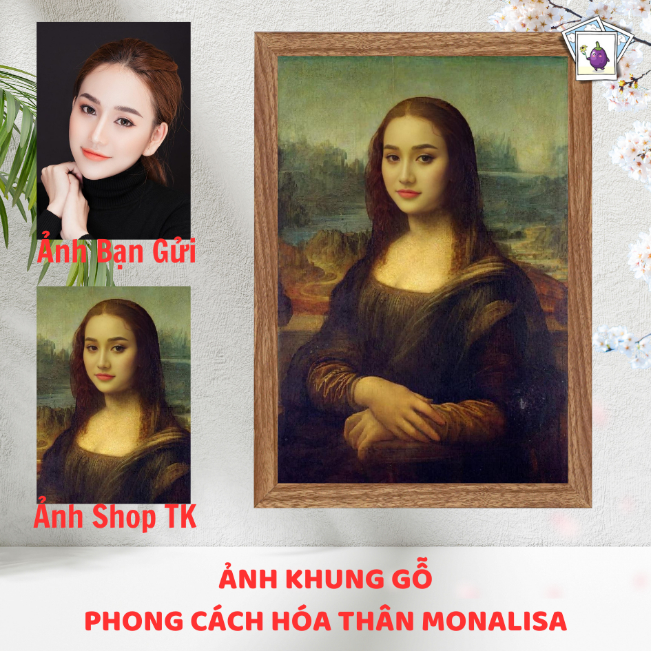 TRI Mona Lisa Paintings Designed According to Photos You Send ...