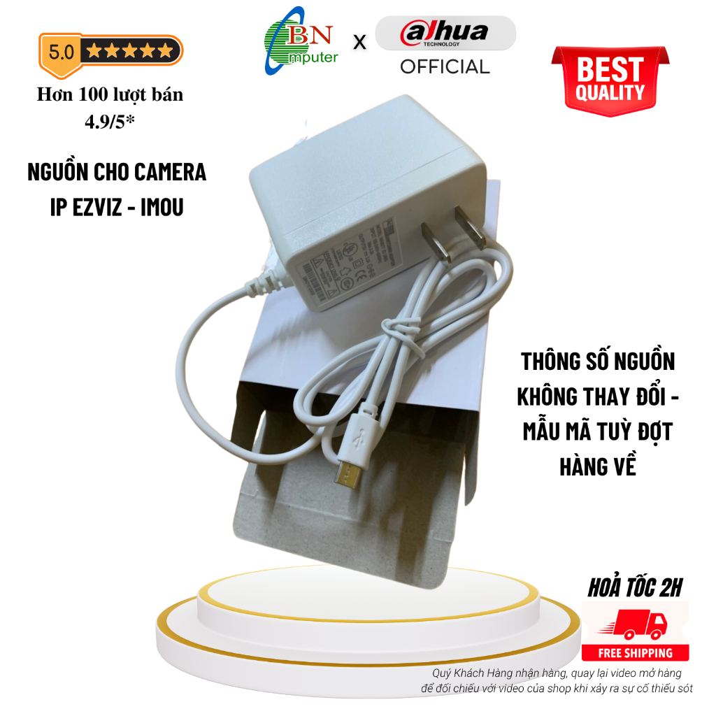 Charger ezviz IP camera power supply and cable - IMou still available ...