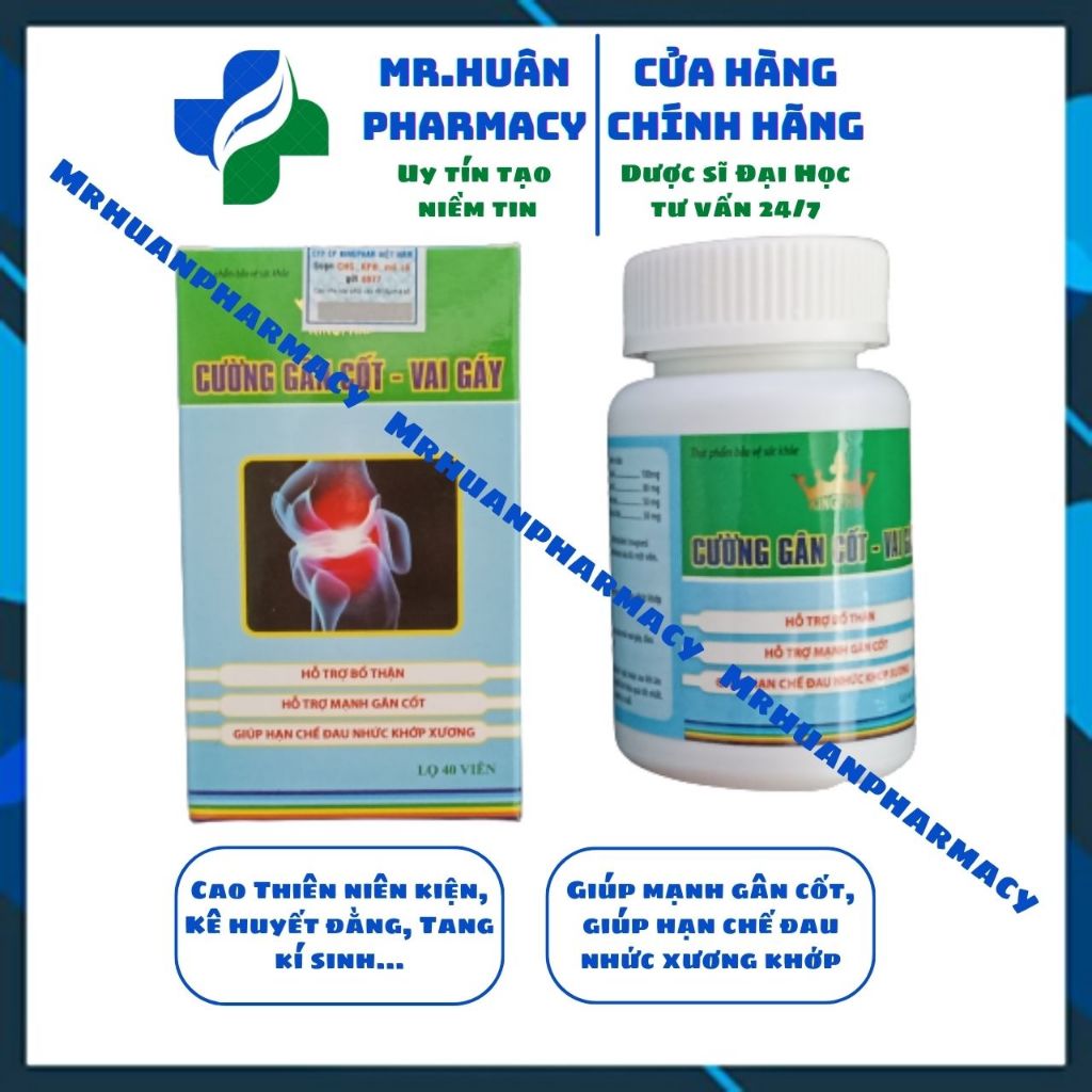 Kingphar Shoulder and Neck Strengthening Tendons (Bottle of 40 tablets ...