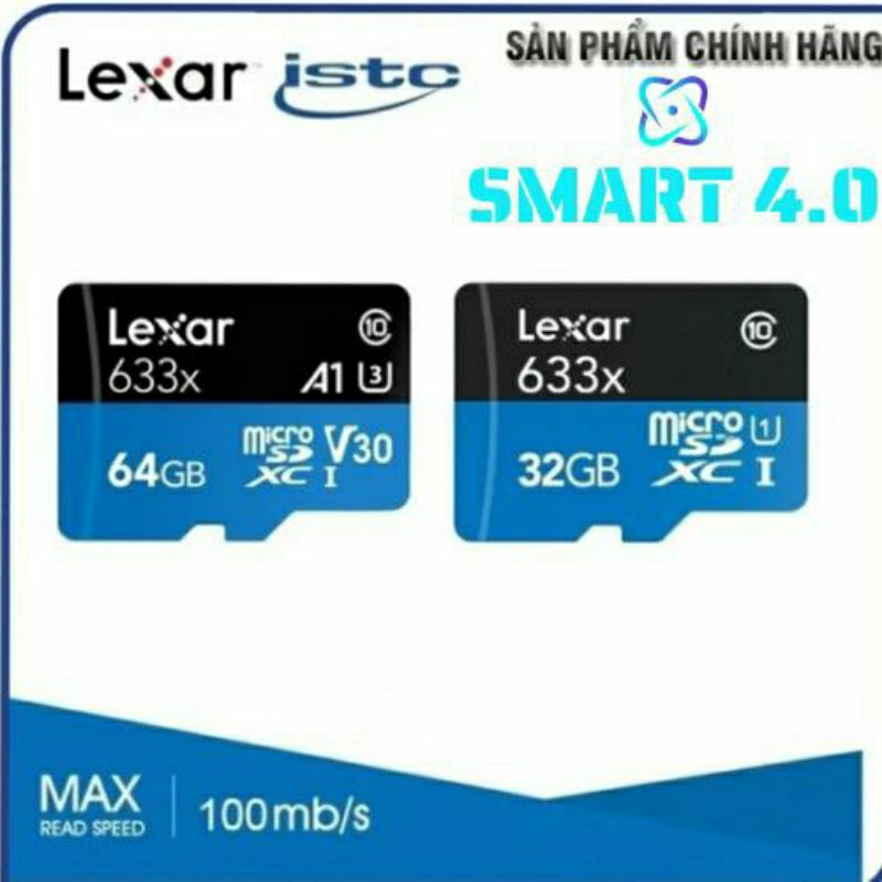 Genuine Lexar Memory Card 32G | 64gb Class 10, U3- Used for all WIFI ...