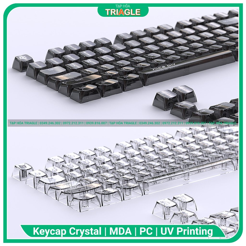 [Speed] Keycap PC Profile MDA, UV Printing, Mechanical Keyboard Button ...