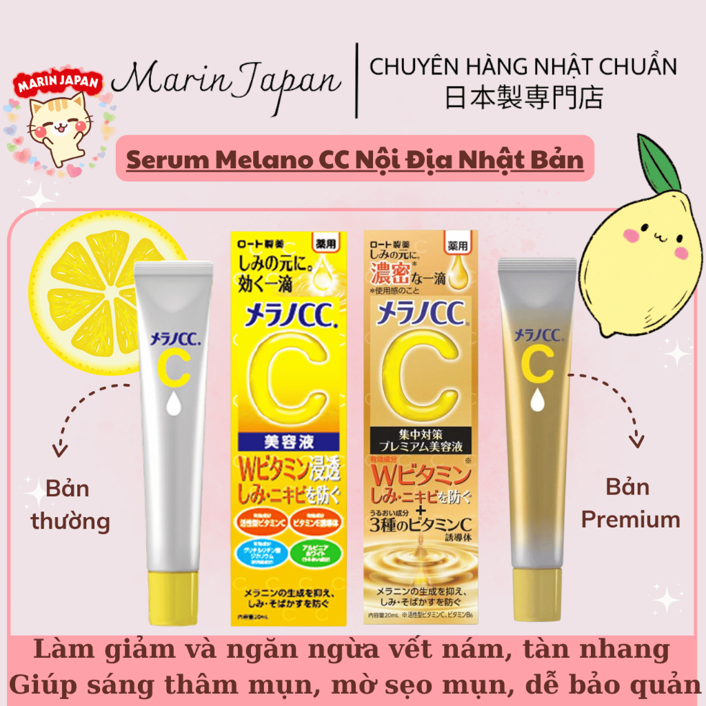 Melano CC Premium Vitamin C, E Serum Supports Acne Prevention and ...