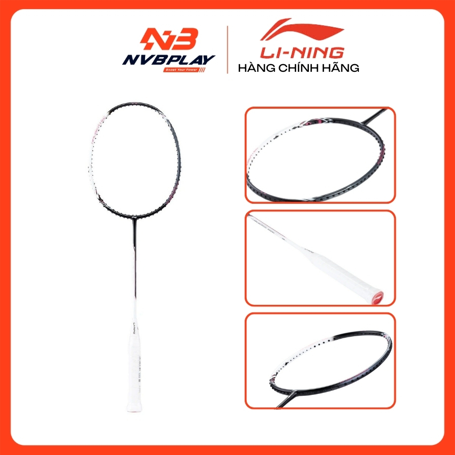 Li-ning Halbertec 2000 Badminton Racket - White Gray - 3U/4U (No ...