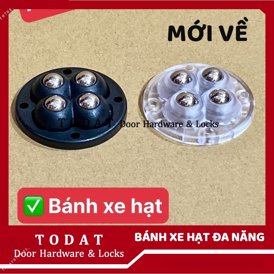 Set Of 4 Noise-Free 360 Degree Rotating Ball Wheels - Set Of 4 ...