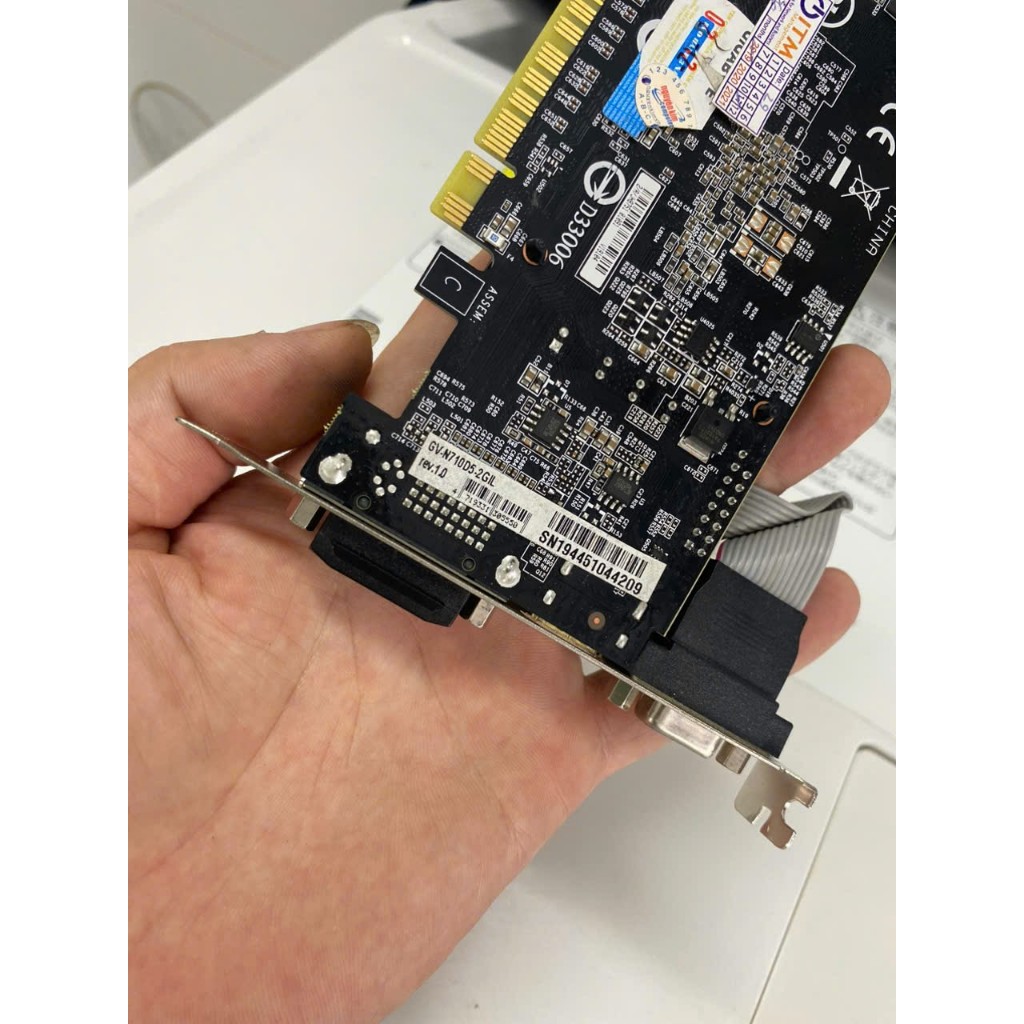 Gigabyte 2G Gdr5 VGA Video Card Is Very New Gigabyte GeForce GT 710 2GB ...