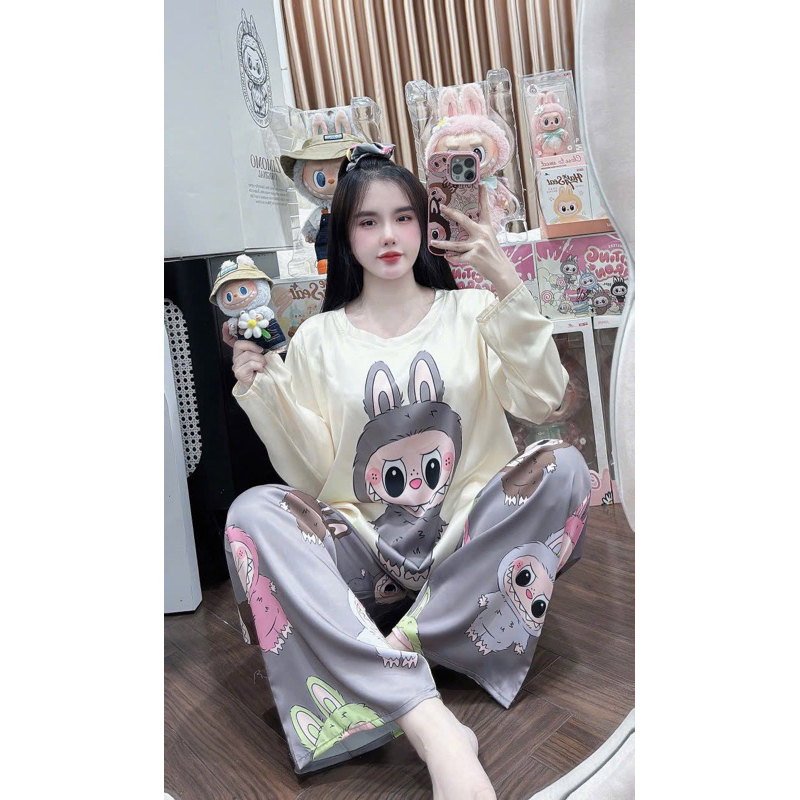 Labubu- Super Product 2CE Silk labubu Premium Smooth Silk Pajamas Super ...