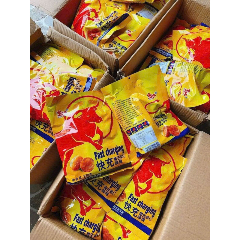 Bull energy candy 320gram pack (about 95-100 tablets) | Shopee Malaysia
