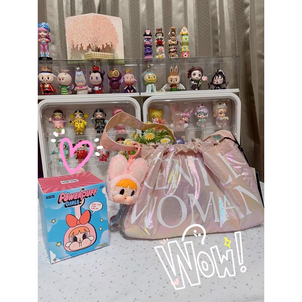 Lisa Blackpink genuine Popmart Labubu Crybaby blind box key hanger ...