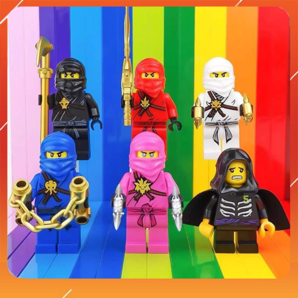 Ninja Minifigures Pilot Suit Assembly Toy Model | Shopee Malaysia