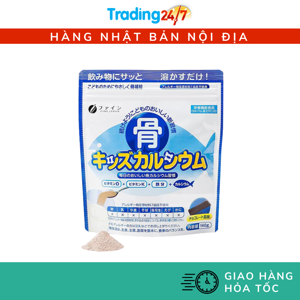 [Ho Chi Minh Express] Fine Bone's Calcium for kids cod bone Calcium ...