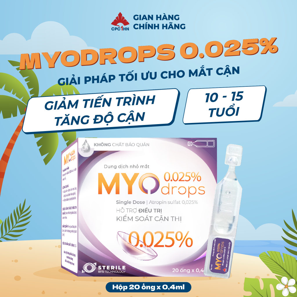 Myodrops 0.025% eye Drops Solution For Myopia Control For Children From ...