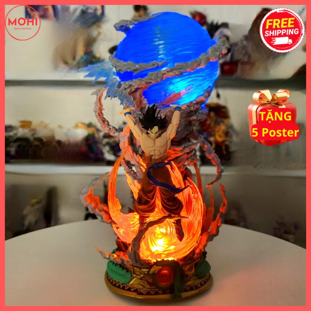 Super sharp Goku lifting bridge model, height 23cm, weight 600gr ...