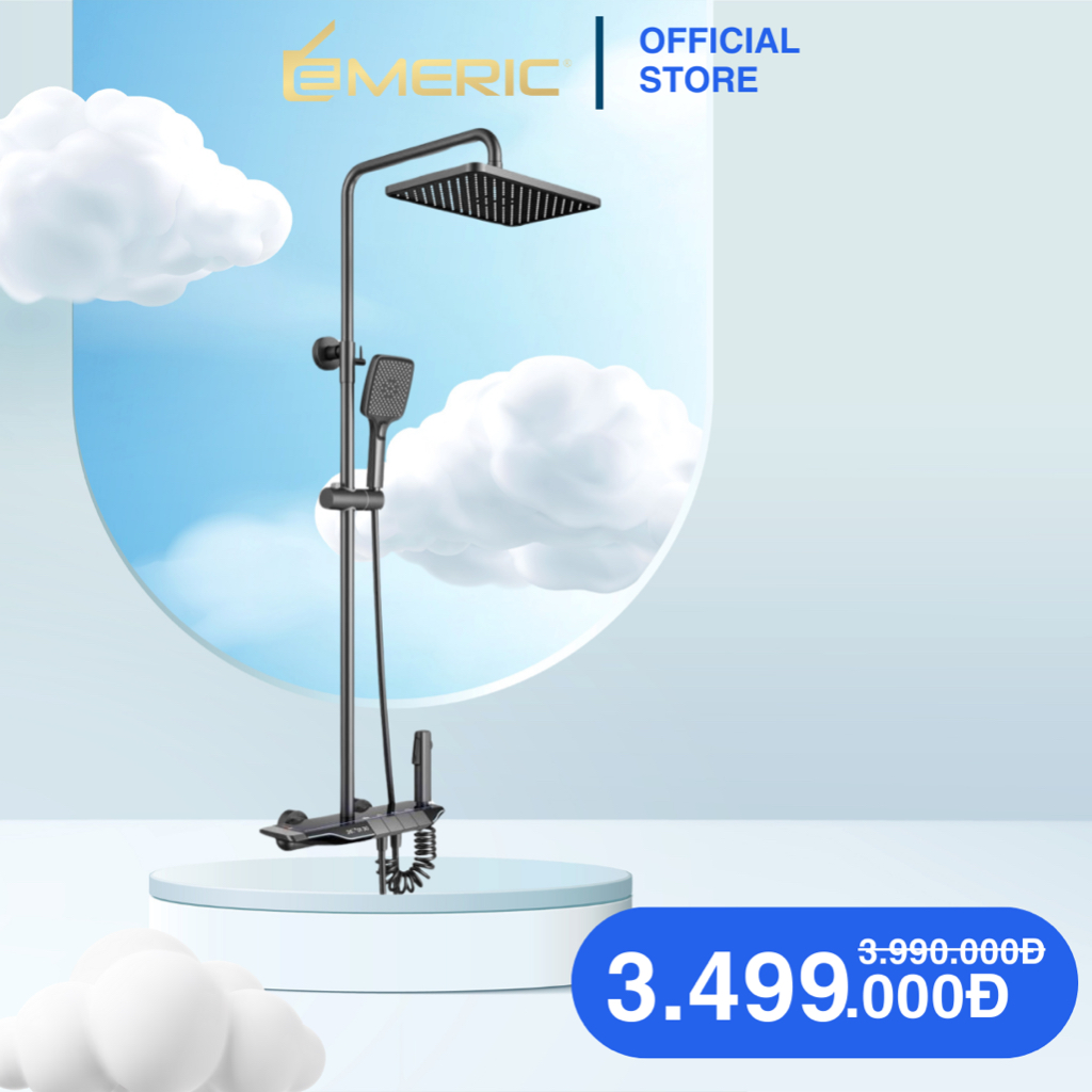 Emeric high-end smart keyboard standing shower set | Shopee Malaysia
