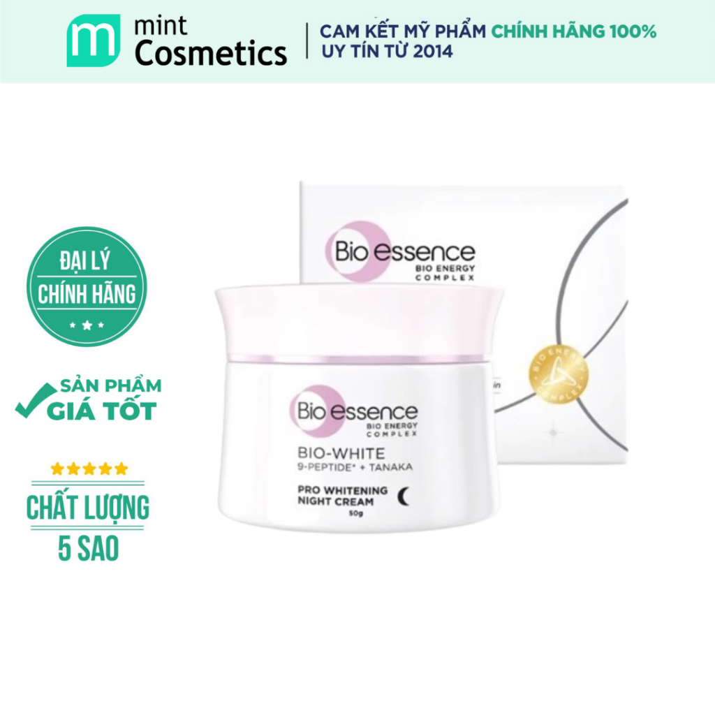 Bio-essence Bio-White Pro Whitening Night Cream 50g | Shopee Malaysia