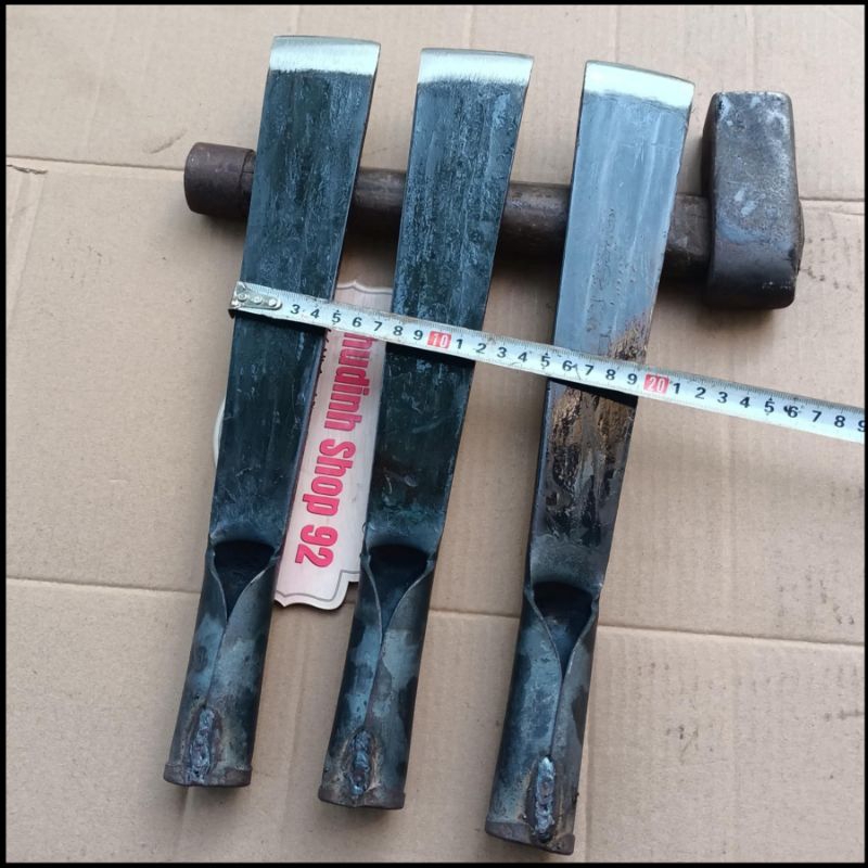 (Tantric Spade) Hand-Forged Bamboo Shoot Digging Spade (The blade I ...
