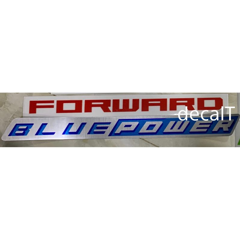 Forward bluepower Sticker for Isuzu Trucks. Forward Blue power stickers ...