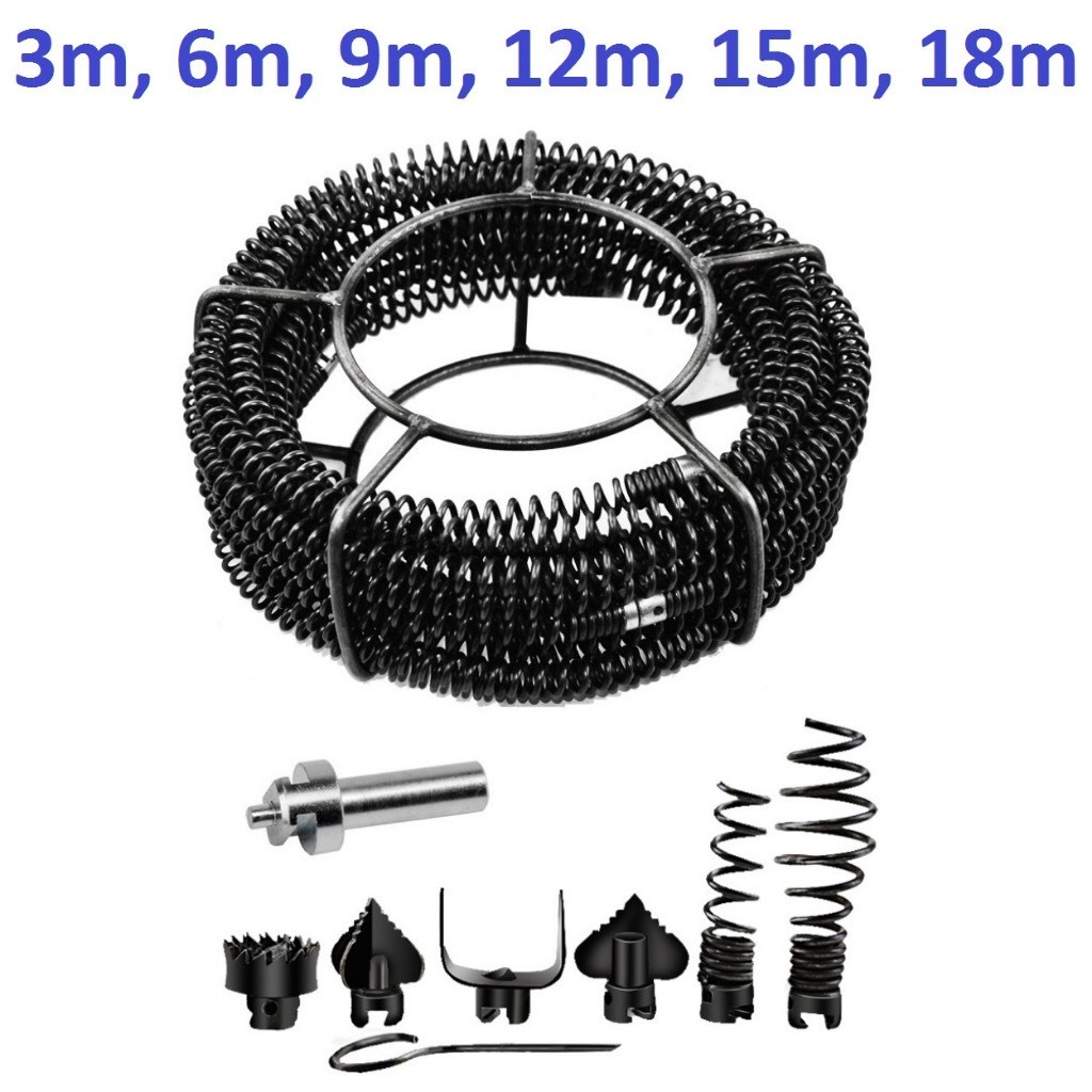 XO 16mm spring steel drain and floor drain unclogging wire for ...