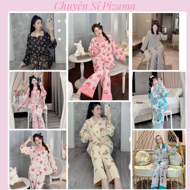 Kate silk lotus neck pajamas - type 1, love it | Shopee Malaysia