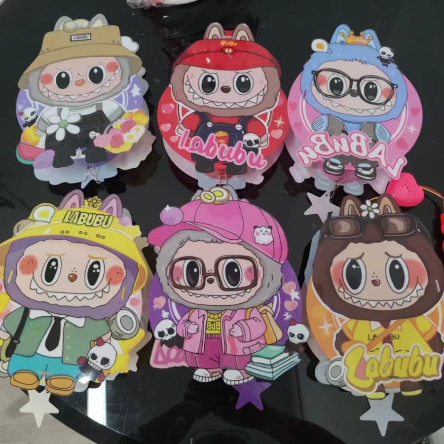 (with Music)labubu mid-autumn lantern shaped like a cute cartoon animal ...