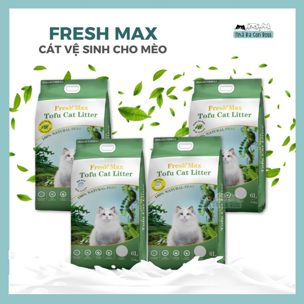 [Soy Cat] Fresh Max Tofu Cat Litter 6L Bag | Shopee Malaysia