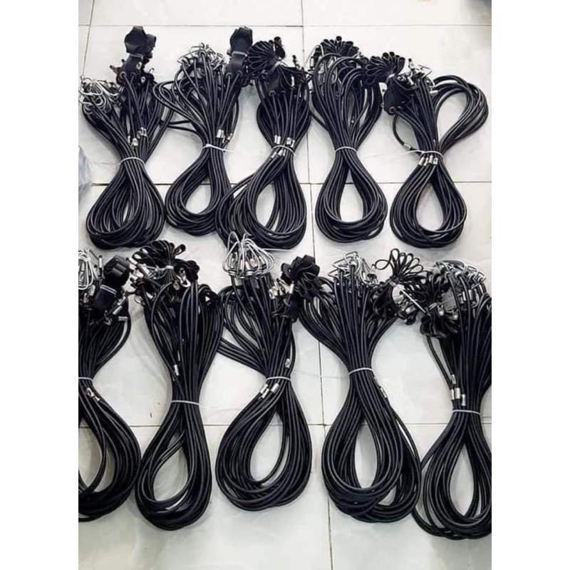 [10 Fibers] 2M LONG RUBBER CHICKEN ROPE FOR CHICKENS, SUPER STRETCHY ...