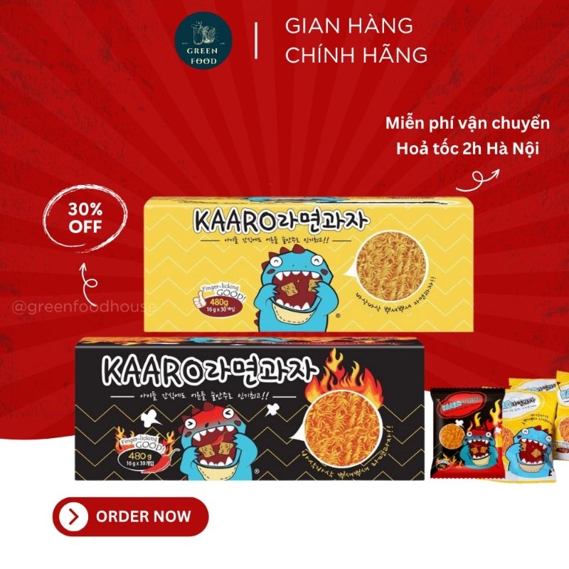 Traditional Kaaro children's instant noodles - Spicy Kaaro - Korean ...