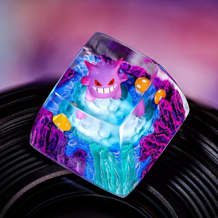 Pokemon Gengar keyboard buttons, keyboard buttons for mechanical ...
