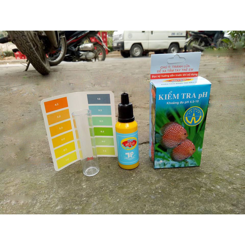 Water ph test solution, ph test solution to check aquarium water ph ...
