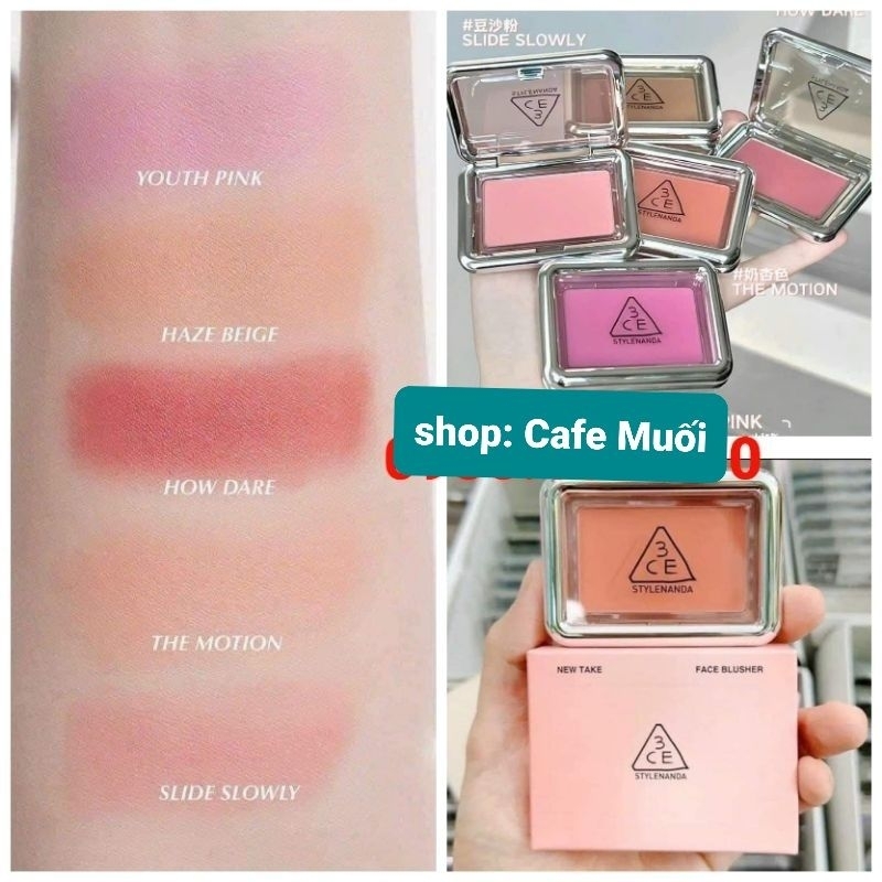 3ce New Take Face Blusher 4.5g | Shopee Malaysia