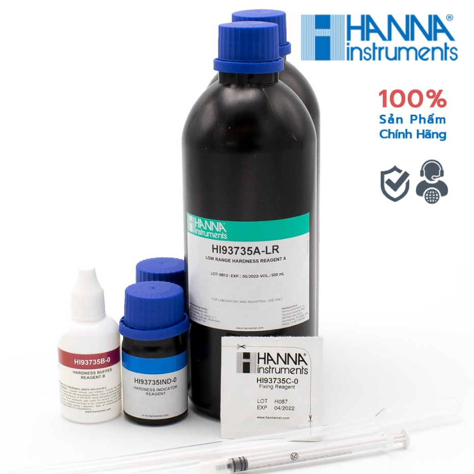 Low Range total hardness reagent for Hanna HI93735-00 meter {genuine ...