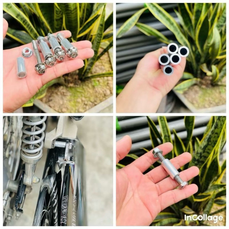 Salaya long screw set to hang the potty with aluminum base to mount all ...