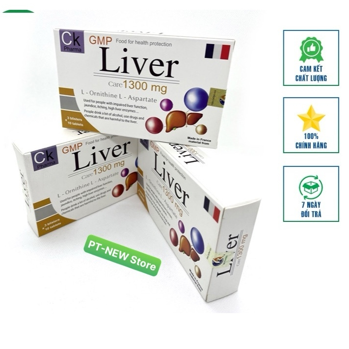 [GENUINE - Imported from France] CK Liver Care 1300mg - Detoxifies the ...