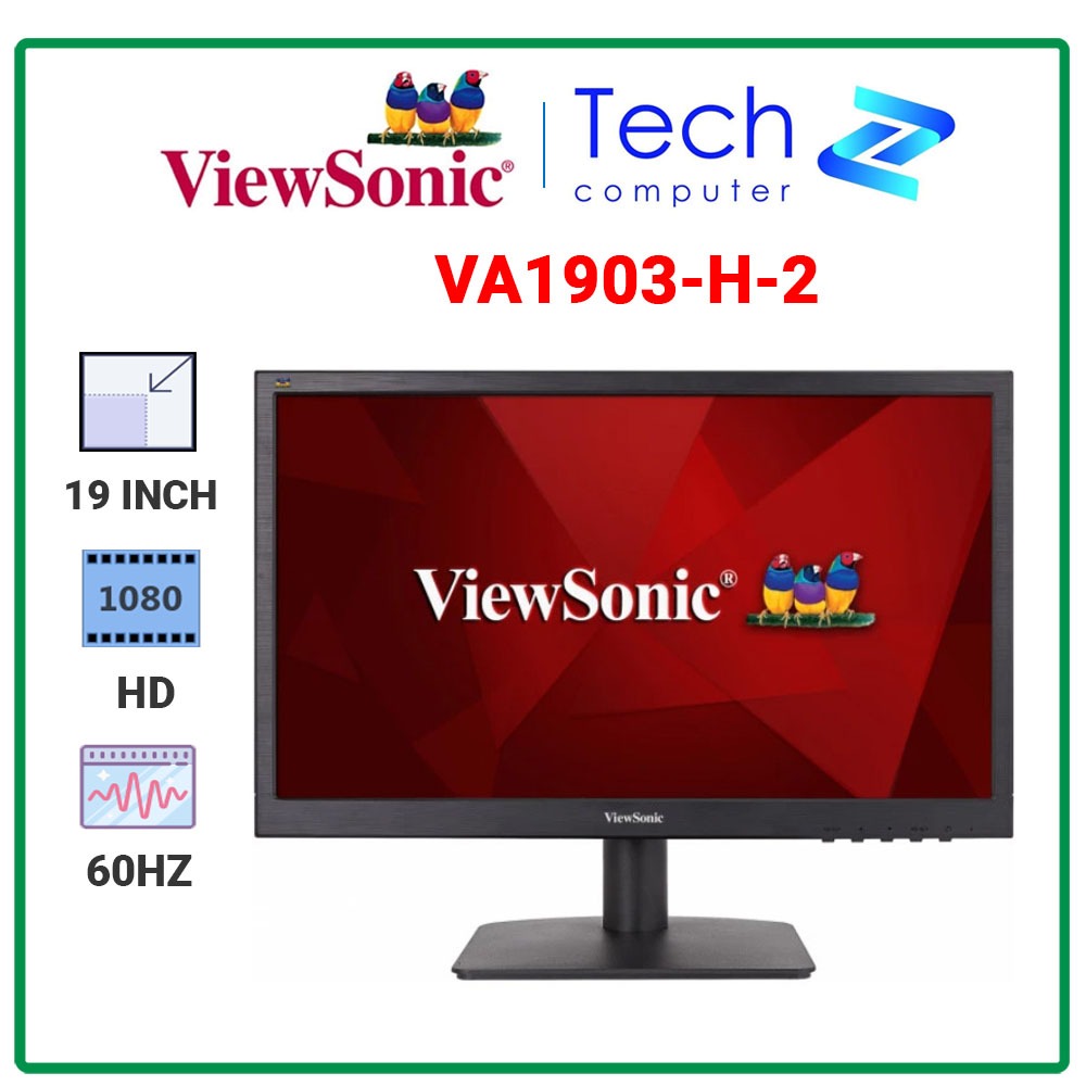 ViewSonic VA1903-H-2 Monitor (18.5 inch - HD - TN - 60Hz - 5ms ...