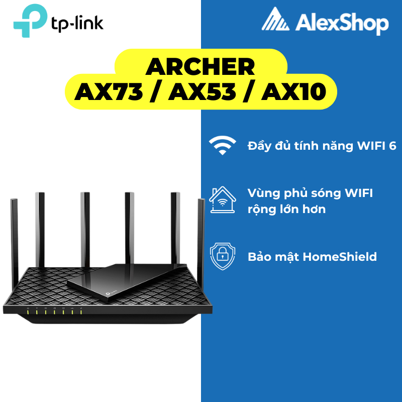 Tp-link Archer AX73 / AX53 / AX10 Wifi 6 Router, Mesh Wifi, AX5400 ...