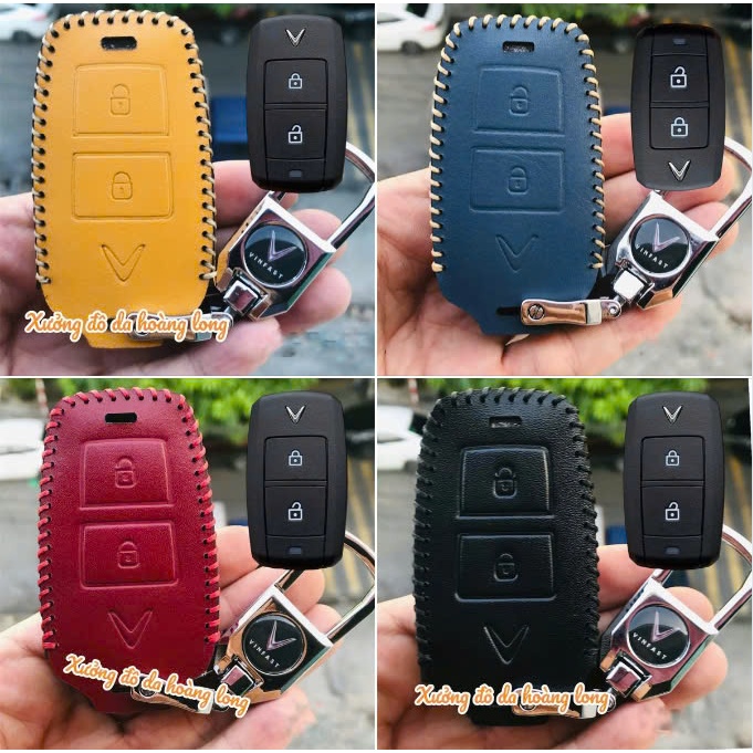 Vinfast Vf3 Leather Key Case, Vinfast Vf3 Key Case, Vinfast Vf3 Key ...