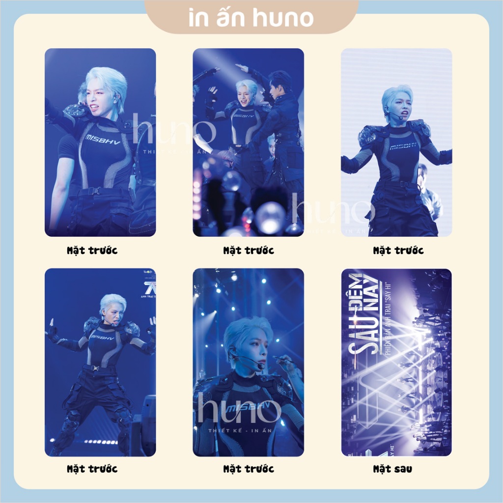 Set of 5 CORNERED BROTHERS SAY HI - TEAM AFTER THE NIGHT (ERIK - JSOL ...